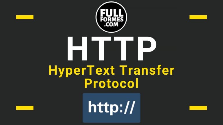 Full Form of HTTP? (Internet) - Fullformes.com